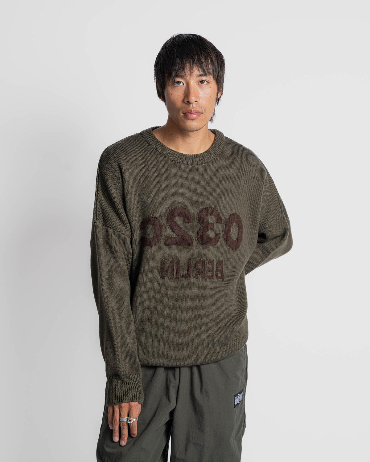 032c ''SELFIE'' SWEATER | F24-URK-1511-400 | AFEW STORE